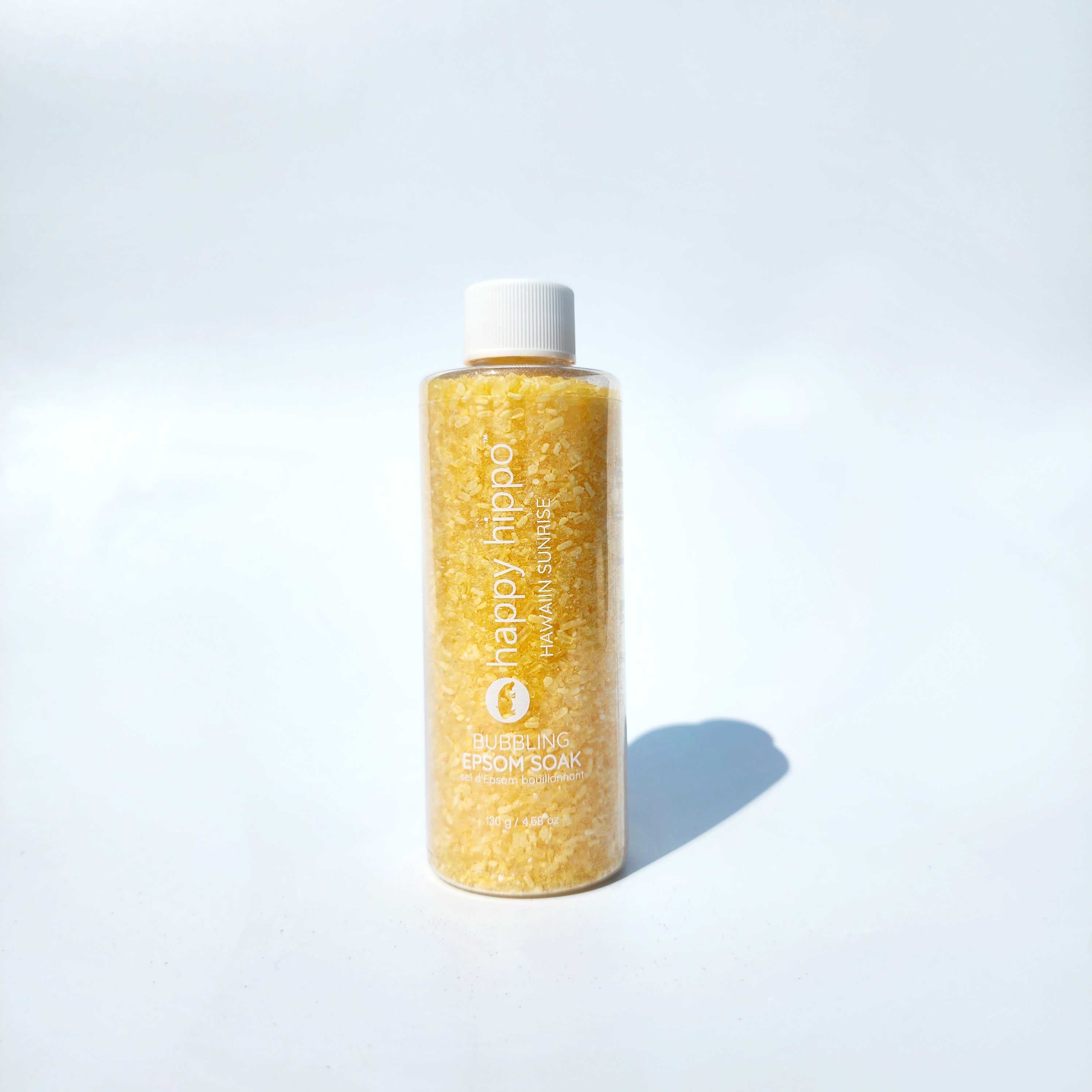 Hawaiian Sunrise - Epsom Salt Bubble Bath – Happy Hippo Bath Co
