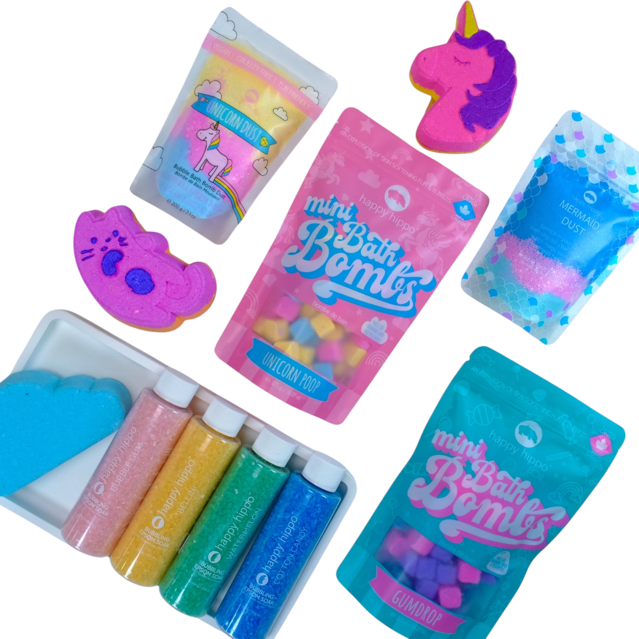 Kids Bubble Bath Fun Pack – Happy Hippo Bath Co